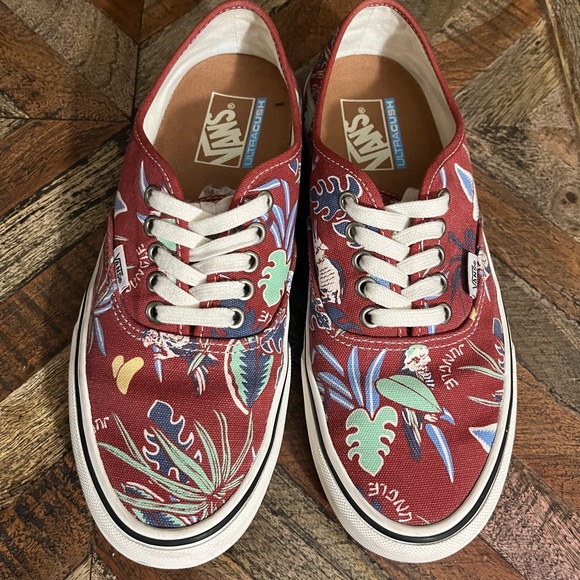 Vans | Shoes | Vans Hawaiian Tropical Jungle Print Unisex Sneakers M ...